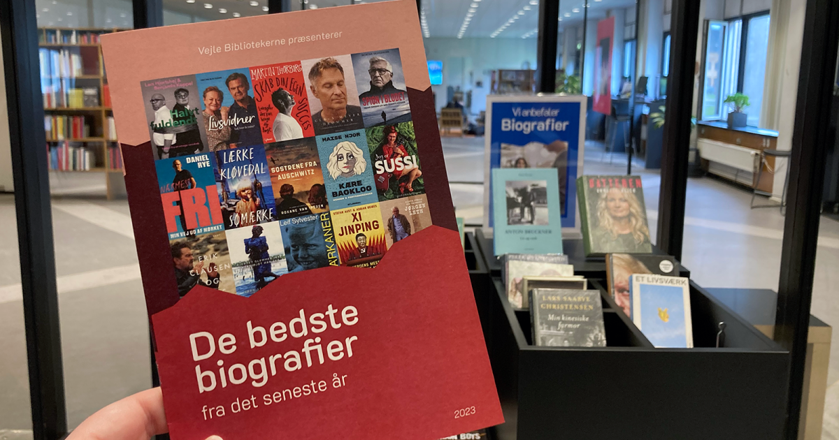 De bedste biografier fra 2023 | Vejle Bibliotekerne
