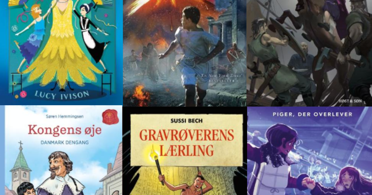 Historiske romaner for børn | Vejle Bibliotekerne